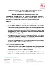 Note of the CTG/HMRC meeting on Gift Aid Declaration content (4 ...